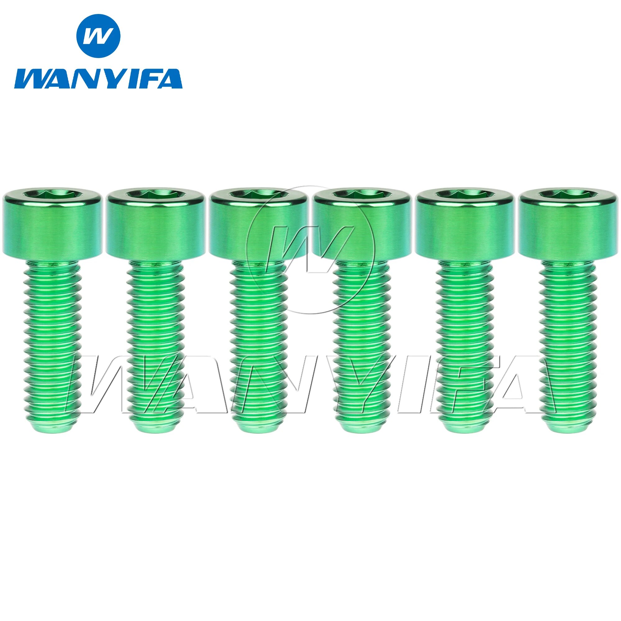 Wanyifa титановые болты M3/M4 6 8 10 12 15 18 20 мм