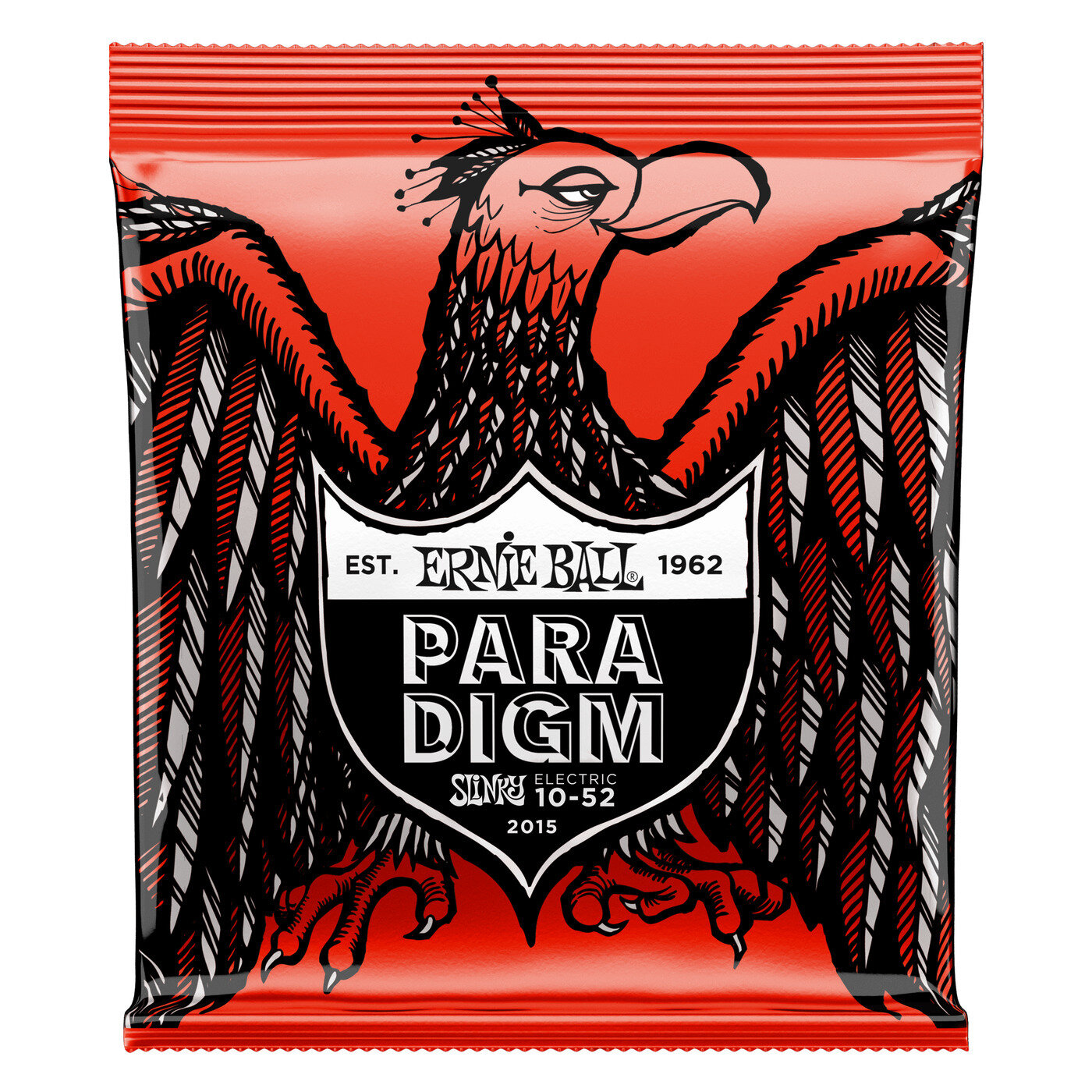 Струны для электрогитары Ernie Ball 2015 Paradigm 10-52, сталь никелированная