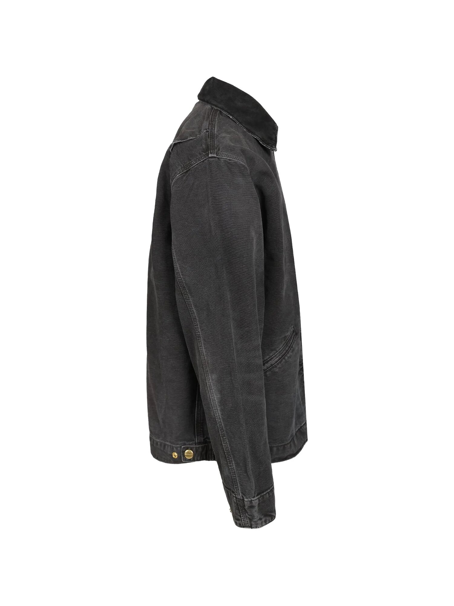 Куртка Carhartt WIP OG Detroit denim jacket, размер L, black/black — фото 1