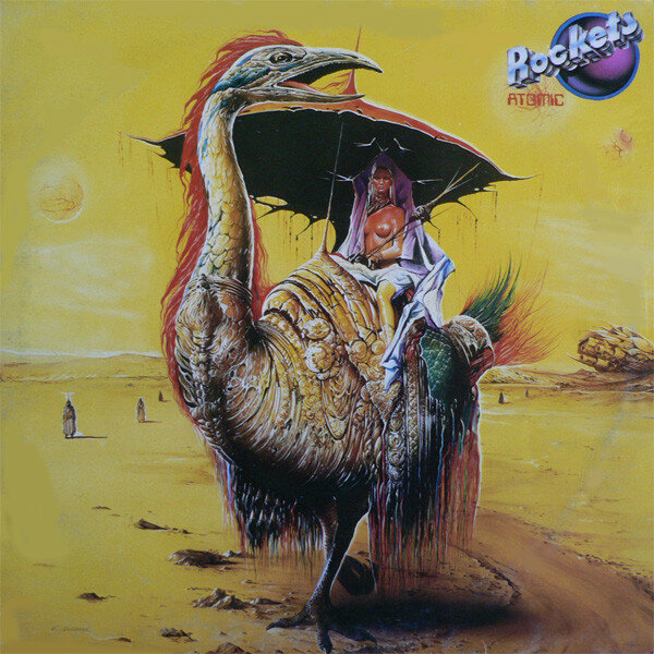 Виниловая пластинка Rockets - Atomic LP (редкий, редчайшее состояние) Italy 1982 1 press mint mint-