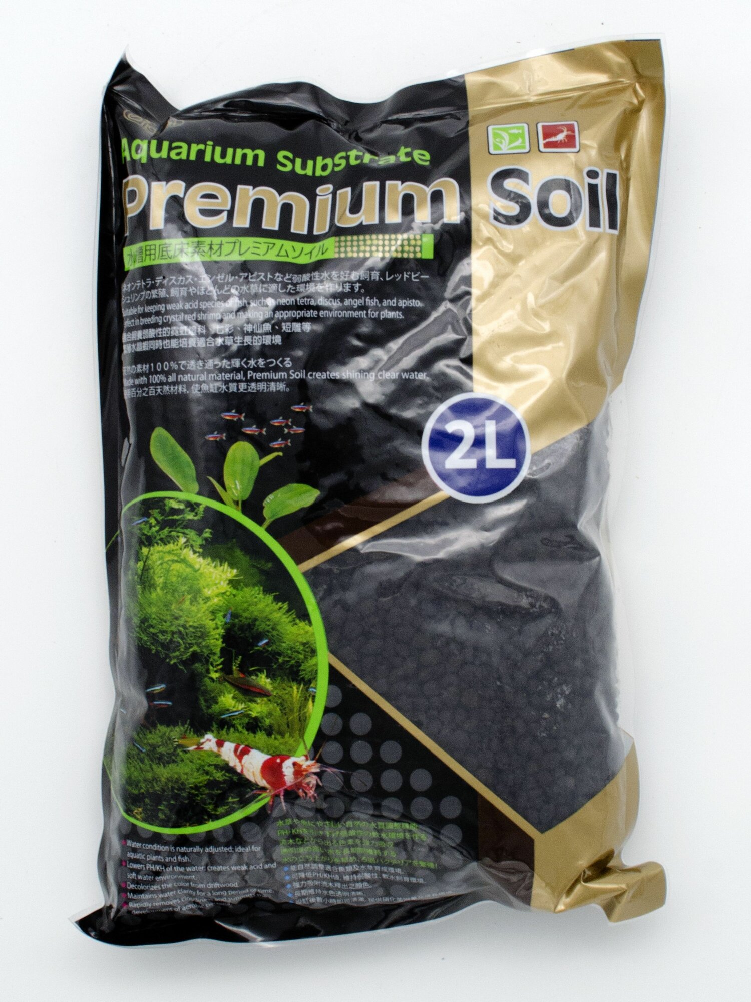 Питательный грунт для аквариума Ista Premium Soil 2л, 4-6мм