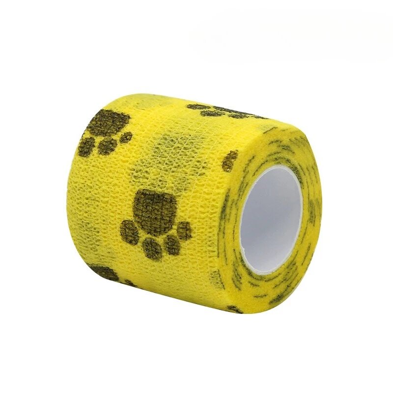 Самозафиксирующийся эластичный бинт 10х4,5 м 1pc, Желтый, Yellow