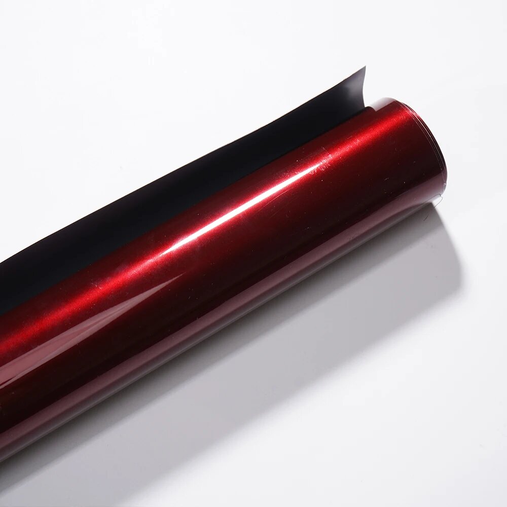 Пленка Для Оклейки Авто Dragon's Liquid Metal Blood Red, Виниловая, Устойчивая К 30cmx50cm