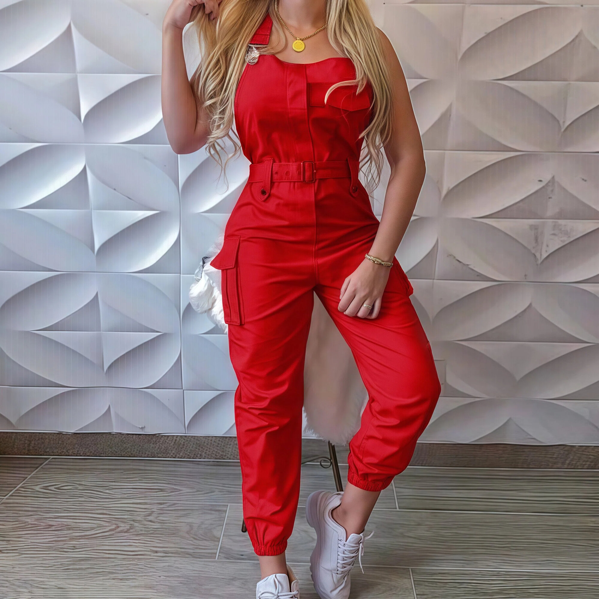 Женский рабочий комбинезон