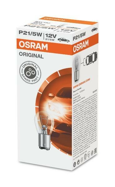 Лампа OSRAM OEM ORIGINAL LINE 7528 P21/5W BAY15d 12 В 21Вт 3200K
