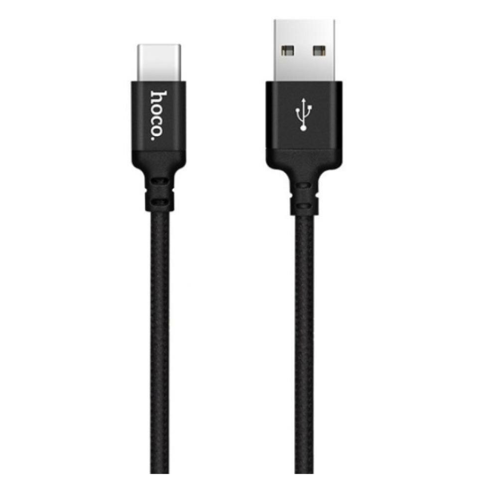 Кабель HOCO X14 USB-A на Type-C 1м, Черный