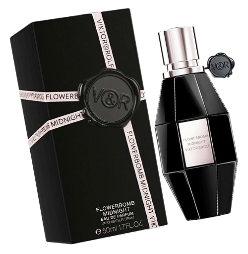 Viktor and Rolf Flowerbomb Midnight / женская парфюмерная вода Флауэрбомб Миднайт 50 мл