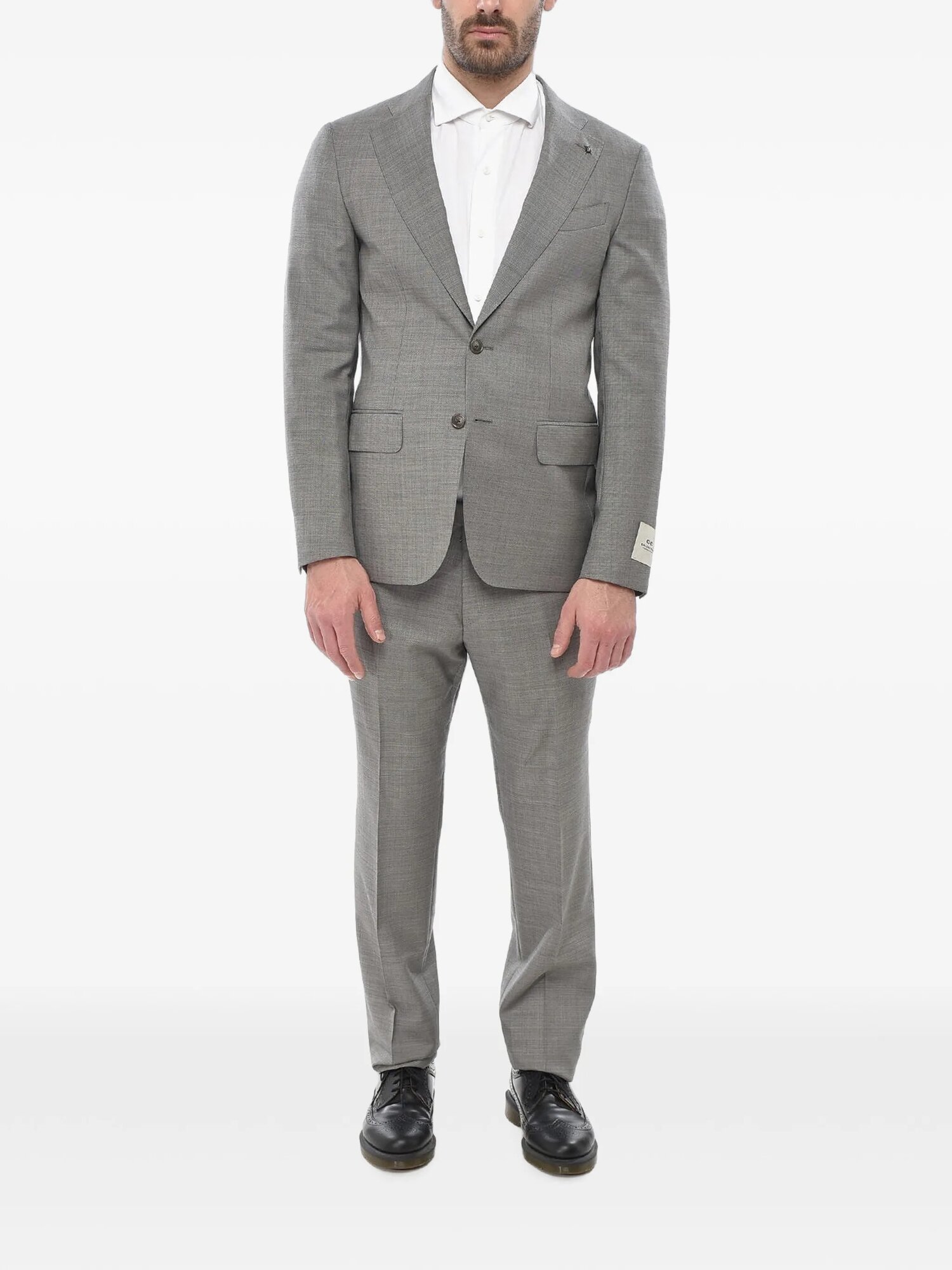 Комбинезон Corneliani Single-breasted flap-pocket suit, размер 46 — фото 1