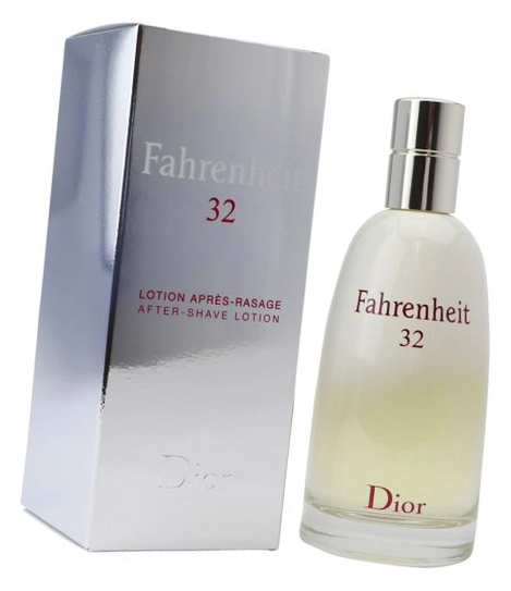 Лосьон после бритья мужской Christian Dior Fahrenheit 32 100 мл - Диор Фаренгейт Белый аромат