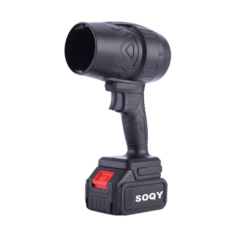 SOQY LB16A Высокомощный литий-ионный фен для мытья авто, удаления пыли и снега с турбинным вентилятором 2 аккумулятора