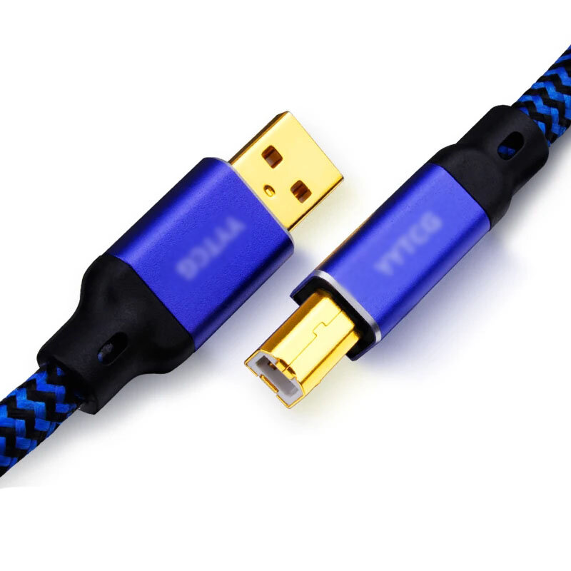 Hifi USB-кабель DAC A-B A-C A-A C-B C-C Alpha 6N OCC Digital AB Audio A to B high-end Type A to Type B Hifi Data Cable (Цвет товара: usb-a-a-5527)