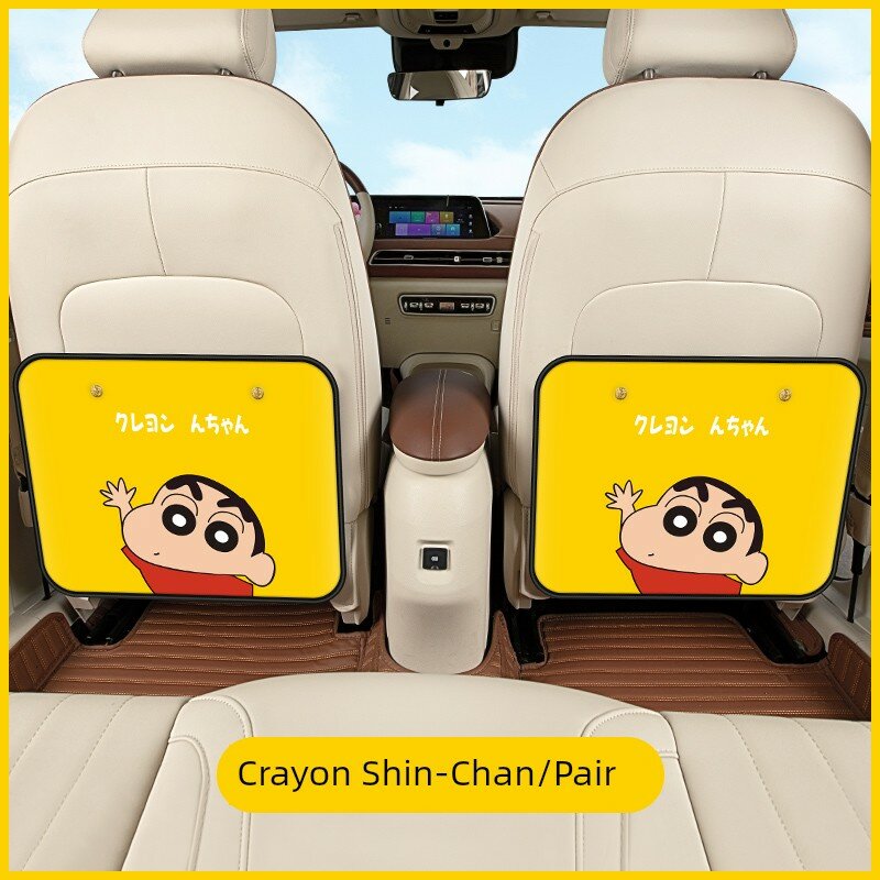 Защита сидений от ударов GAC Trumpchi E9/E8/ES9/M8 ｍａｓｔｅｒ Edition, Мультяшный Шинчан 06, комплект из 2 шт