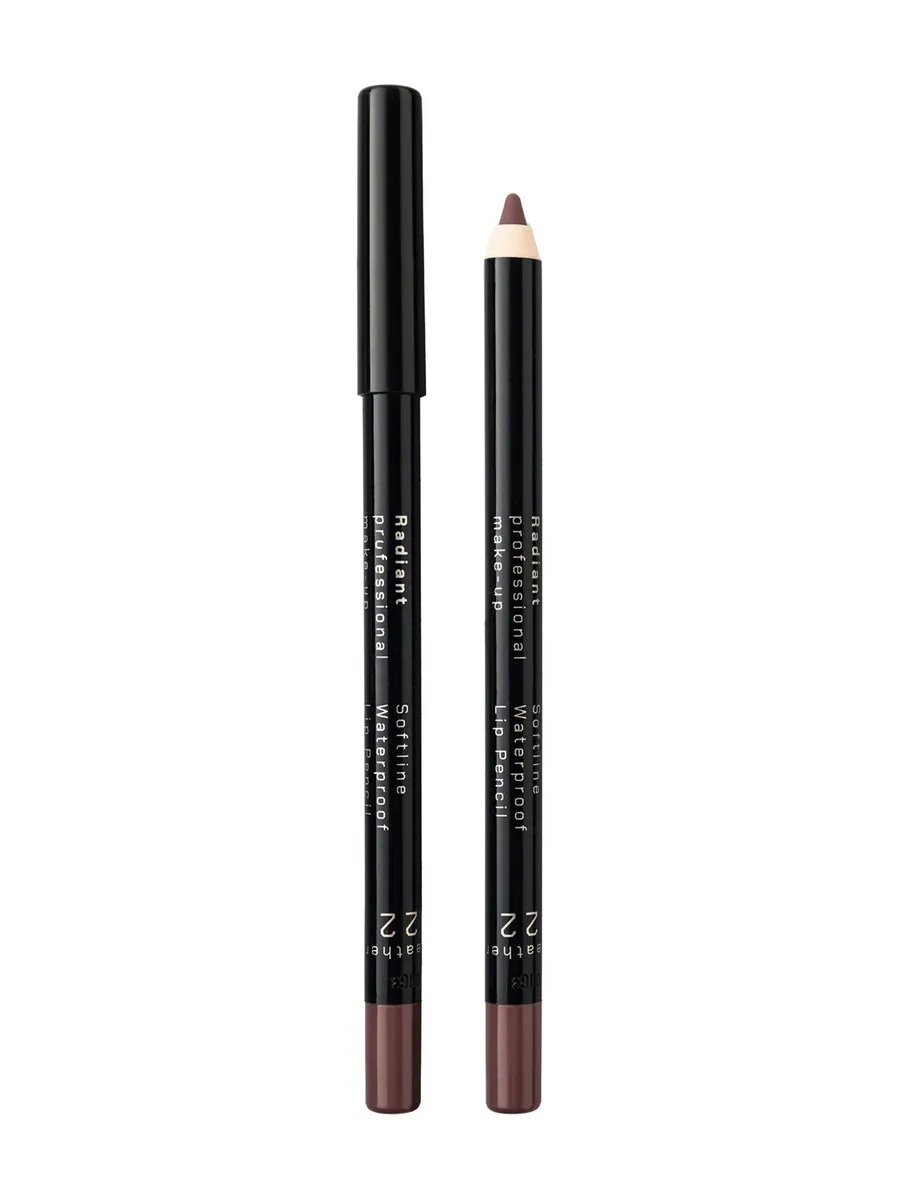 Radiant Professional Make-up Softline Waterproof Lip Pencil Карандаш для губ 22 лиловый 46054 мл/гр
