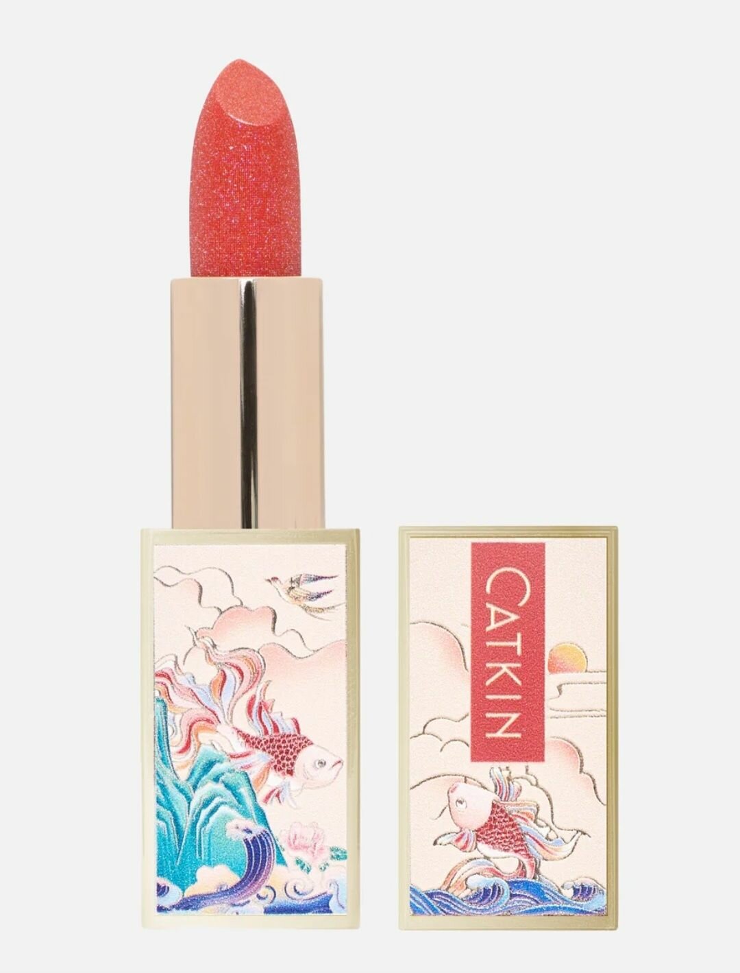 Бальзам для губ CATKIN с мерцанием С20 Garnet Mirage