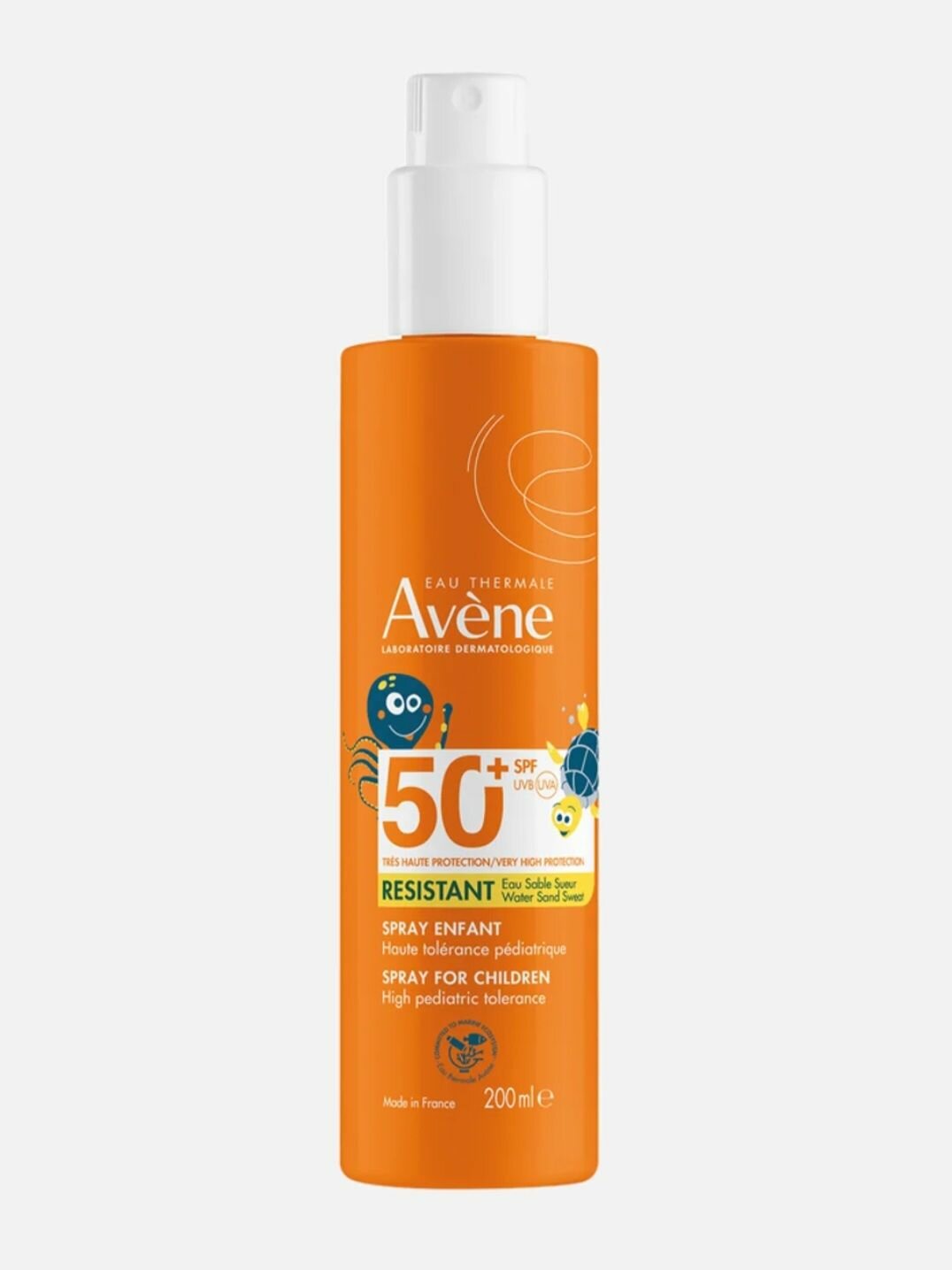Спрей детский солнцезащитный spf50+ EAU THERMALE AVENE sensitive skin