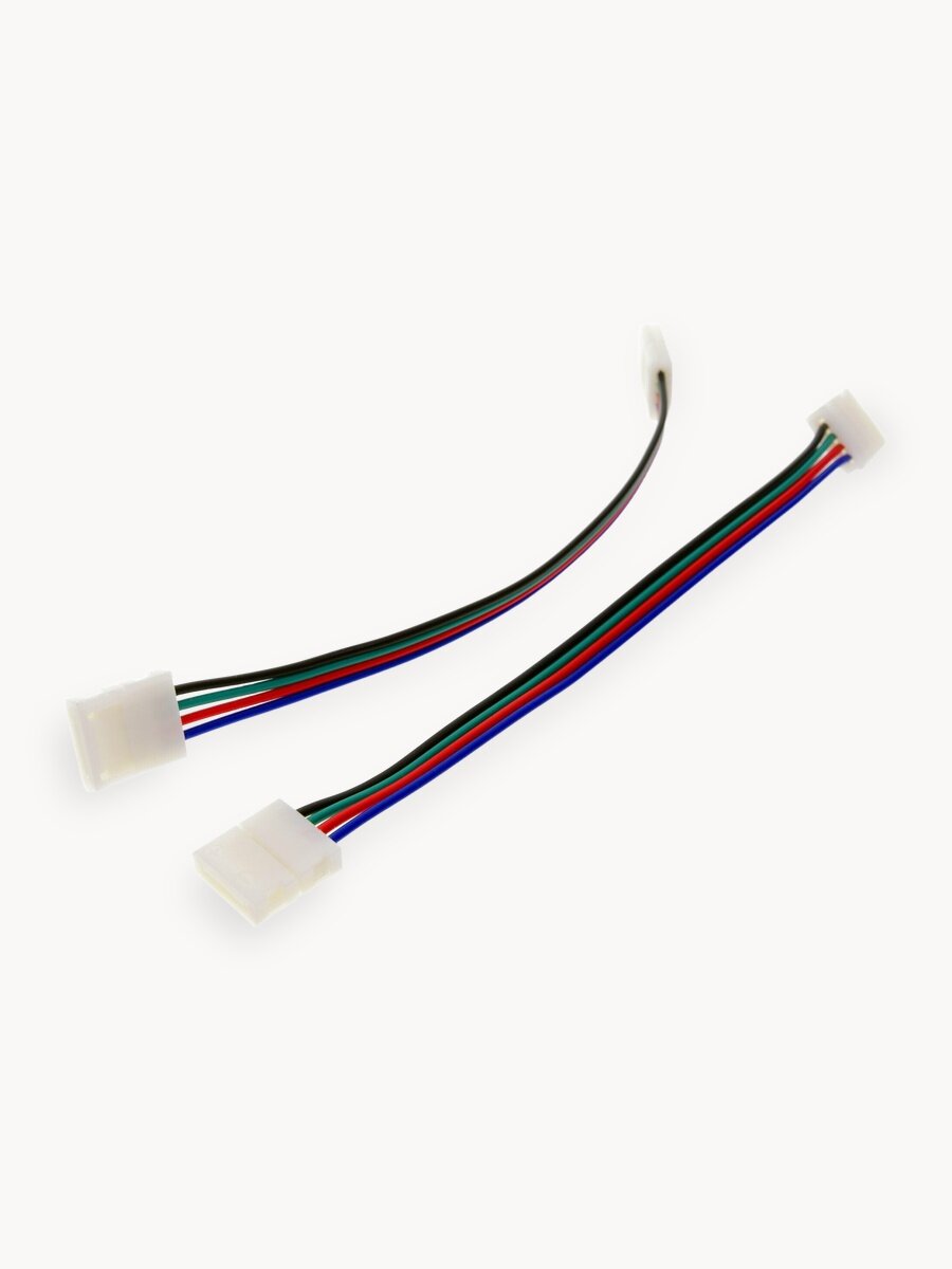 Соединительный провод с коннекторами LS-5050 для RGB светодиодной ленты шириной 10мм. (2шт)