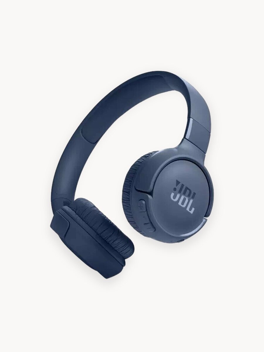 Беспроводные наушники JBL Tune 520BT, Полноразмерные, с Bluetooth, USB Type-C, синий