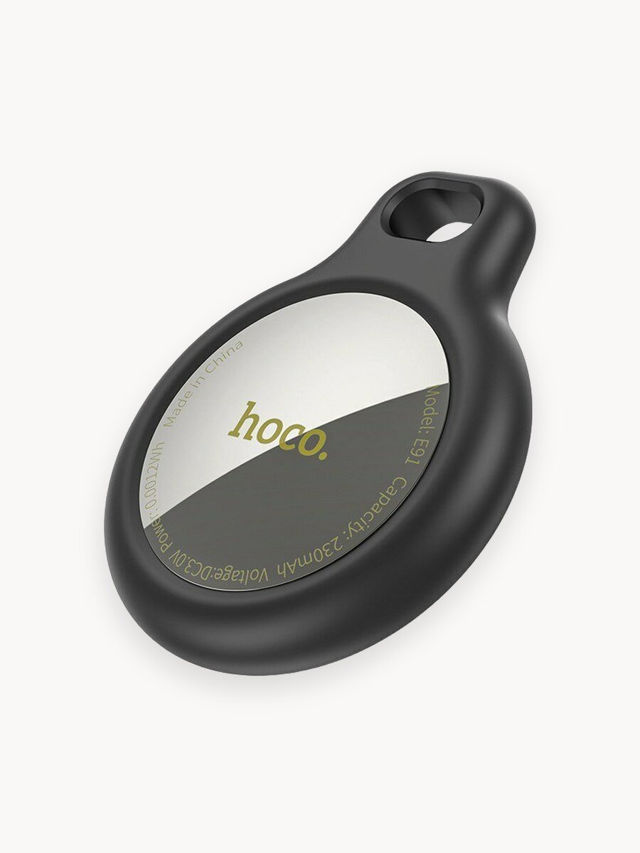 Умный трекер маячок брелок AirTag ( для iPhone) для автомобиля, ключей, животных, одежды черный + чехол в подарок