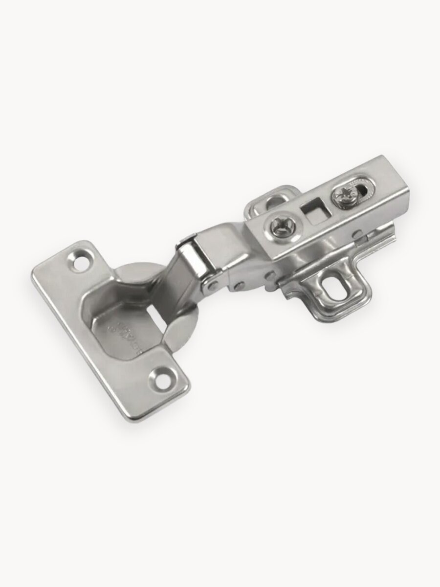 Петля мебельная Boyard полунакладная с доводчиком - 2 шт