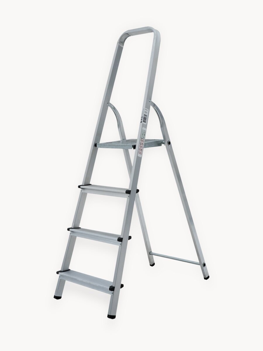 Стремянка алюминиевая Новая Высота 1х4 ступени