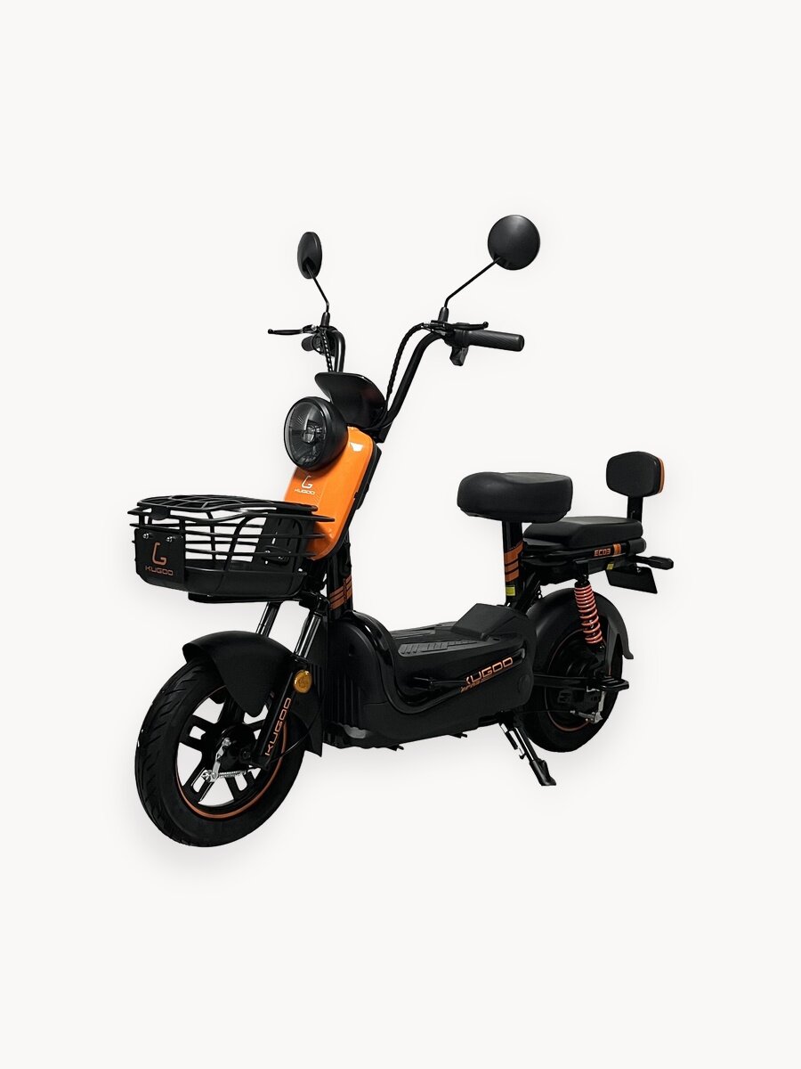 Электроскутер Kugoo EC 03 600W 48V/28.6Ah 14 дюйм. колеса, 2025 г.