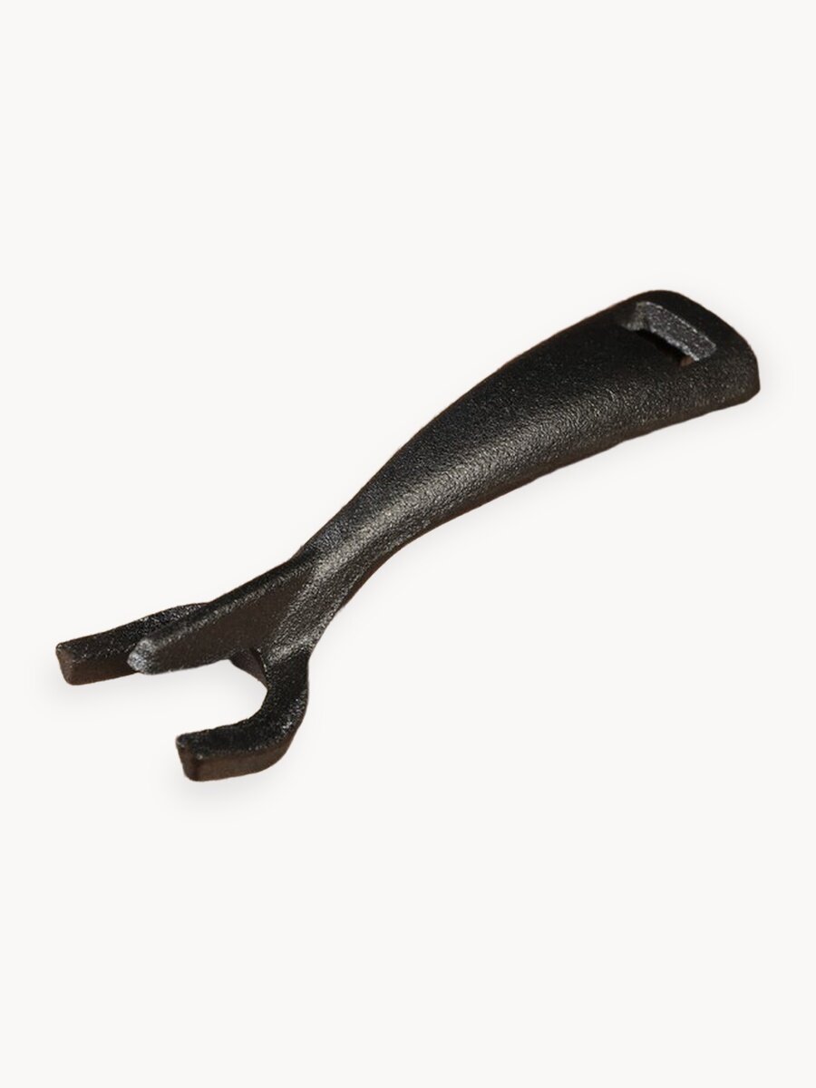 Чапельник Magma, для сковороды, чугун, длина 13 см, матовый черный