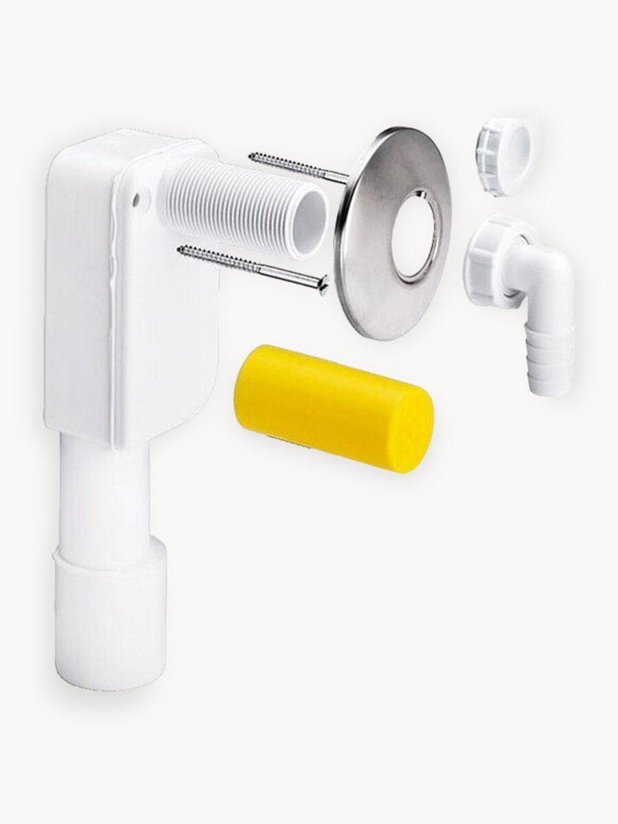 Сифон скрытого монтажа Viega для подключения стиральной или посудомоечной машин 452452