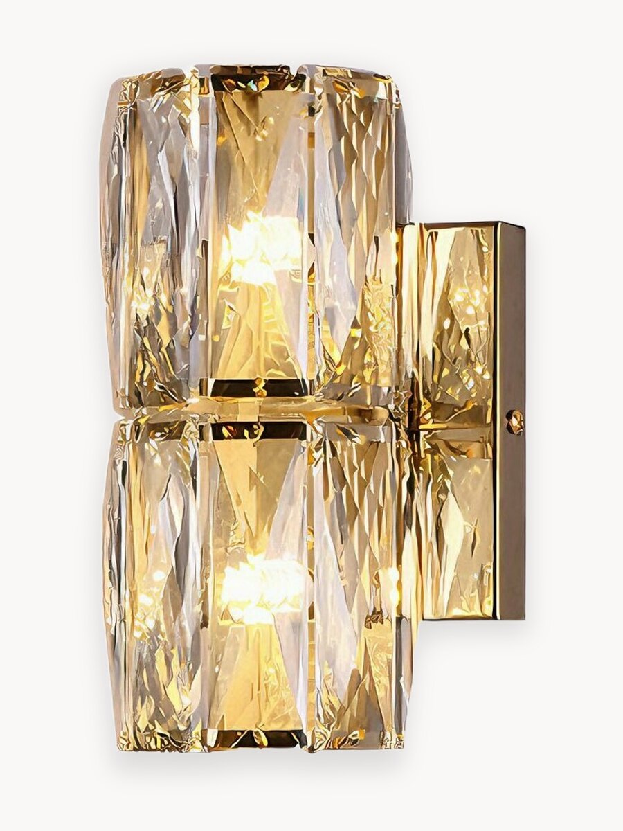 Newrgy lightning Настенный светильник W2405E/2A, золото