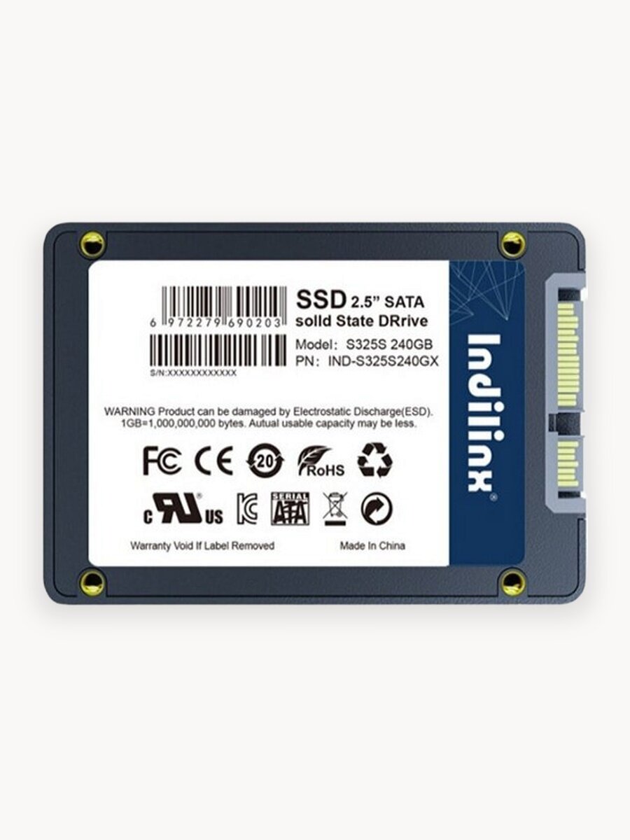 SSD диск Indilinx S325S, 240Гб, 2.5", SATA (IND-S325S240GX)