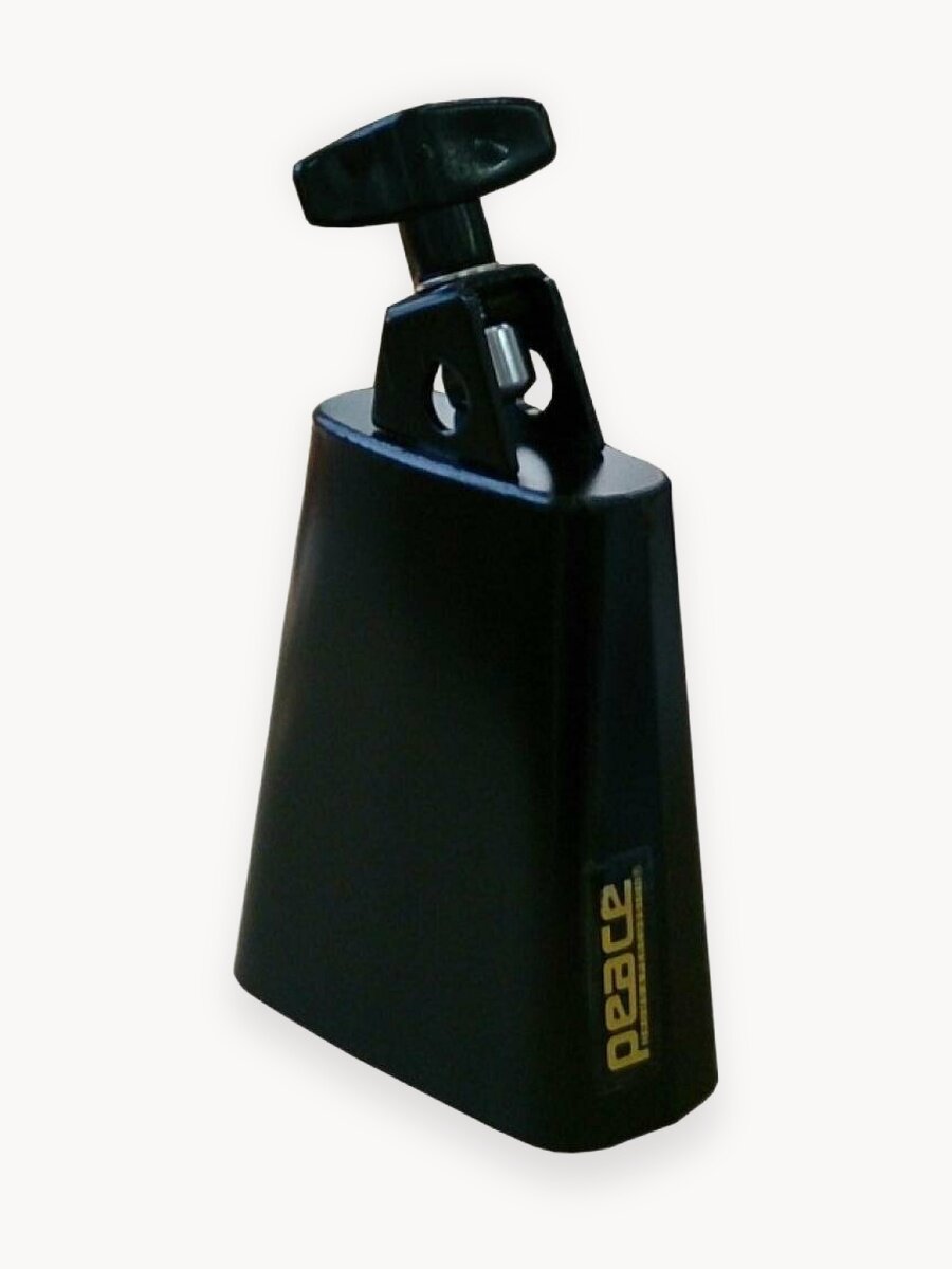 Ковбелл PEACE CB-15, размер 5", стальной, цвет черный, cowbell