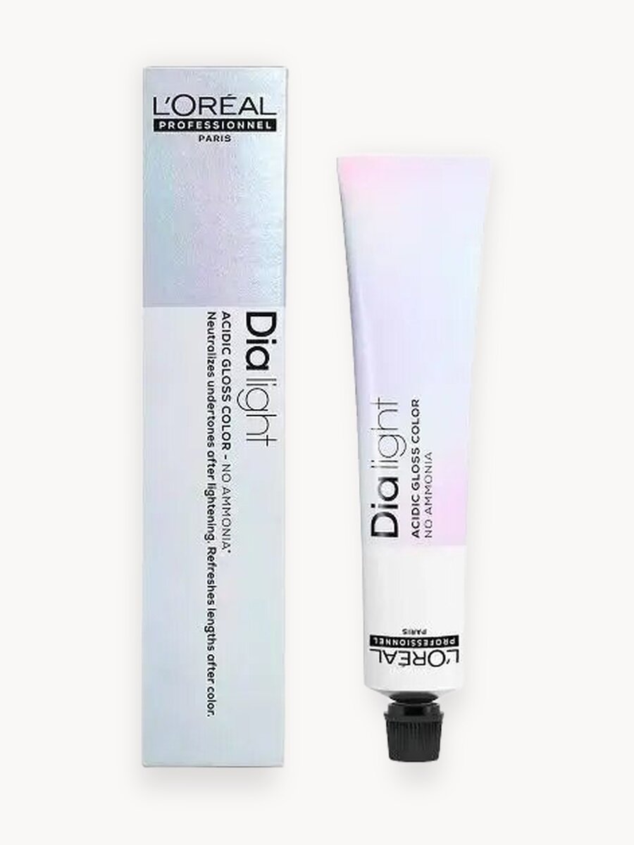 L'Oréal Professionnel DIA LIGHT 9.21 Полуперманентный краситель Очень светлый блондин перламутровый пепельный, 50 мл