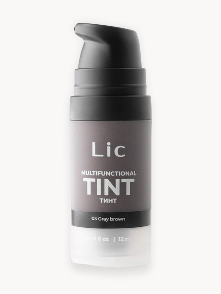 Lic Тинт многофункциональный Tint MULTIFUNCTIONAL тон 03 Gray brown 12 мл