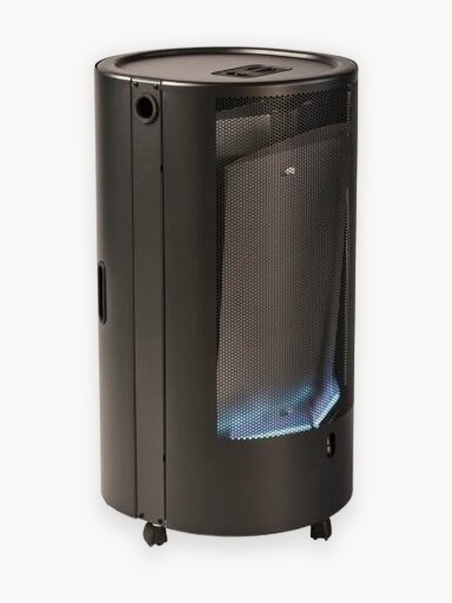 Мобильный газовый обогреватель 4,2 кВт TMC BLUE BELLE CHIC/TO черный