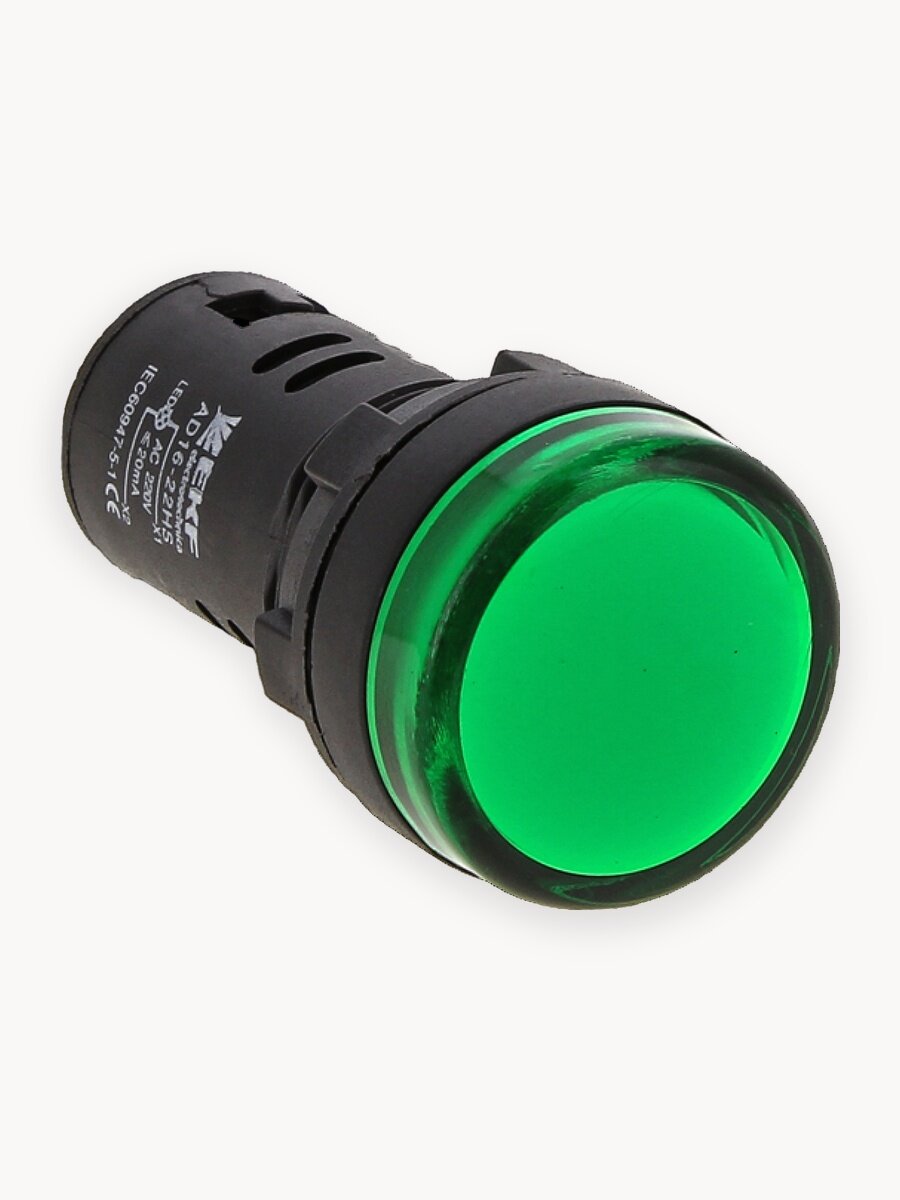 Светодиодная матрица EKF PROxima AD16-22HS, IP54, зеленый, 230В AC, 1 шт