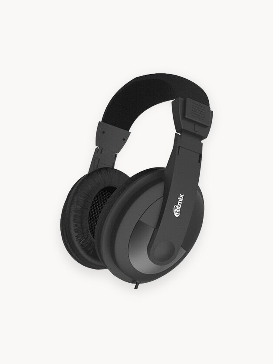 Наушники Ritmix RH-524TV полноразмерные - 5м чёрные