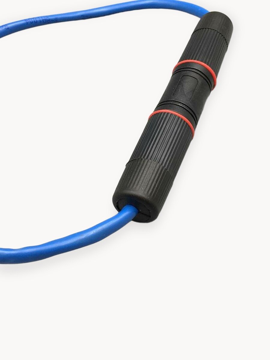 Коннектор RJ45 F/ F (мама-мама) 8P8C переходник витой пары, IP68, соединитель для интернет-кабеля, 1 шт.