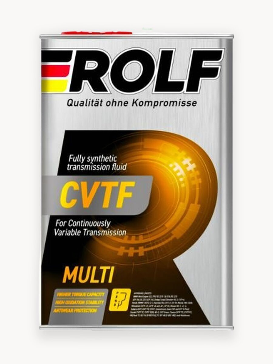 ROLF CVTF Multi, синтетическое, 4 л масло для вариатора