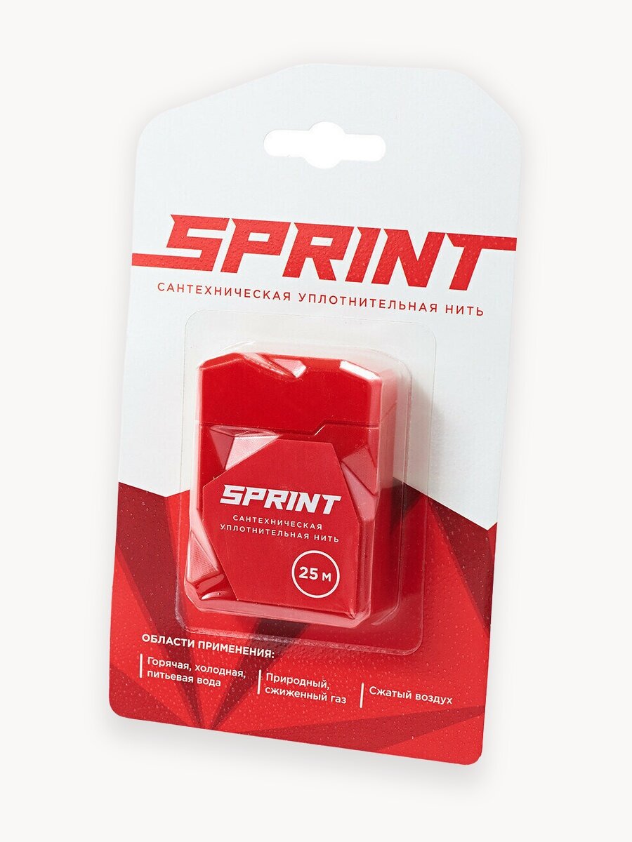 Уплотнительная нить Sprint 25м бокс, блистер
