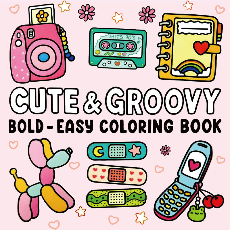 SpookyCutie Monster Series Детская книга для раскрашивания Тема 9 - Увлекательное обучающее занятие для детей