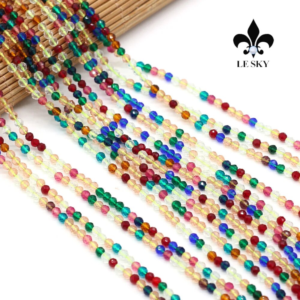 Натуральные шпинели, бусины 3 мм, 10 нитей Красный, Color30