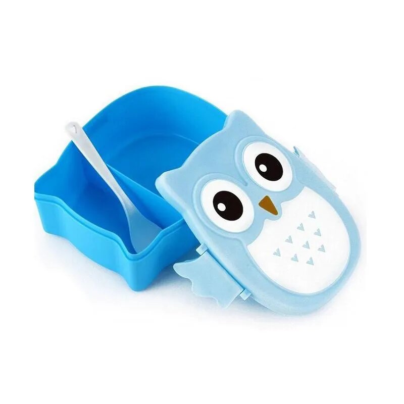 Пластиковый Ланч-бокс с совами