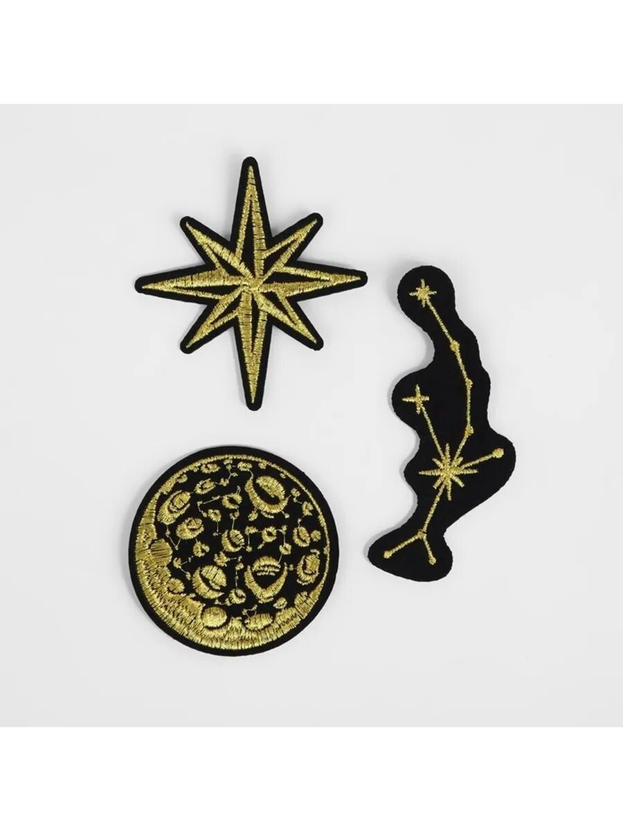 Термонабор аппликаций "Космический Мир" (3 шт)