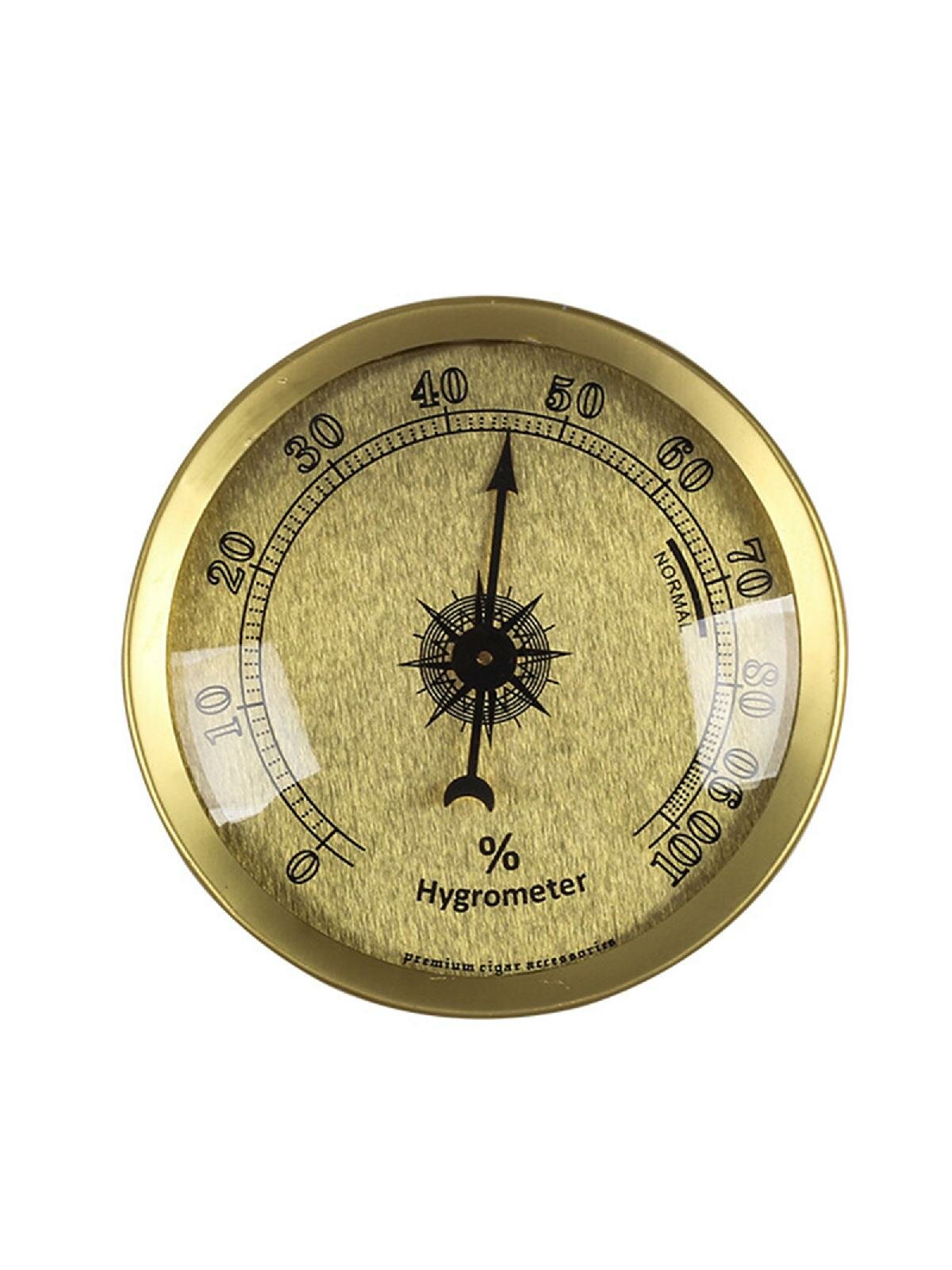 57-ММ инкрустированный хьюмидор без батареек, гигрометр для винного шкафа humidor