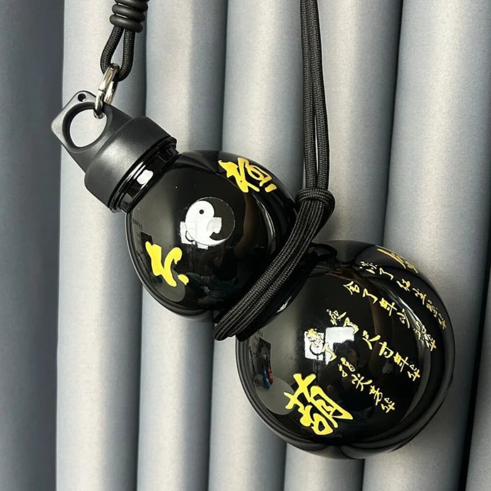 Керамическая бутылка для воды Taoism Chinese Style 800 мл Черный, Black