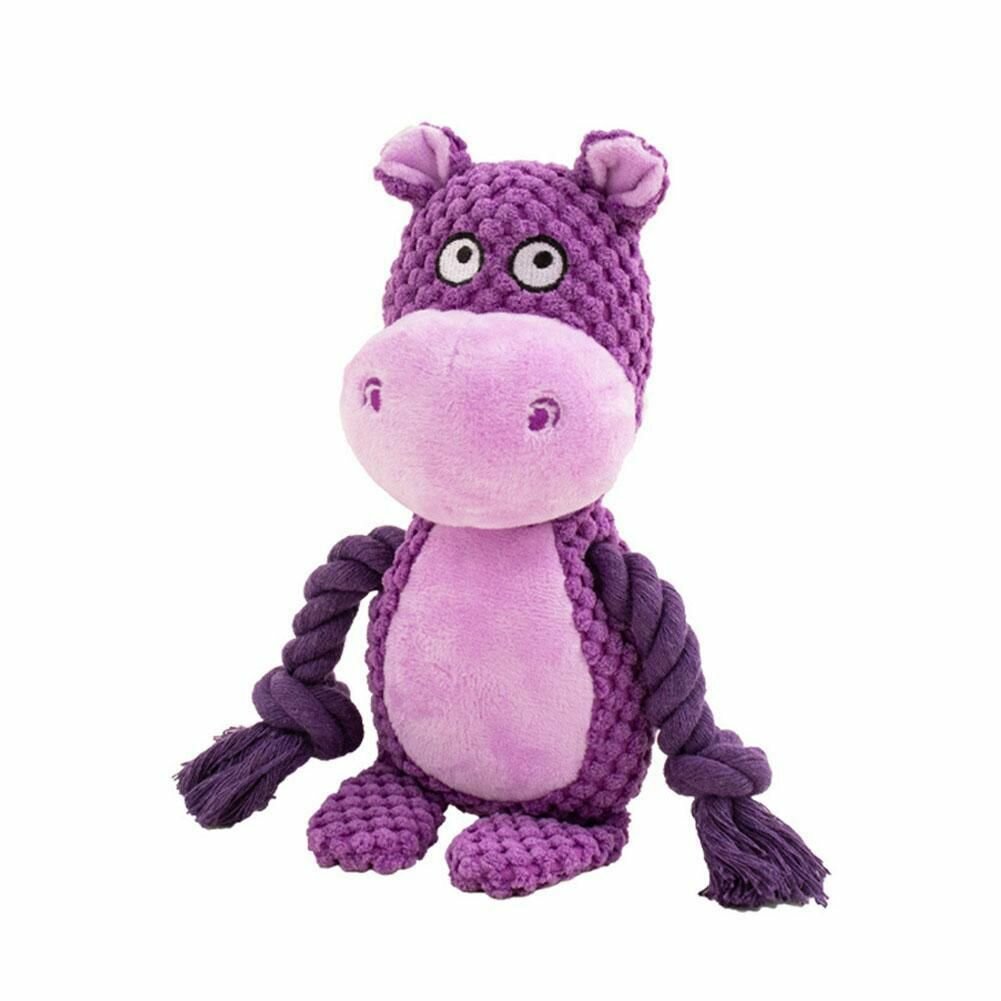 Игрушка для собак и кошек с пищалкой, свинка с пищалкой