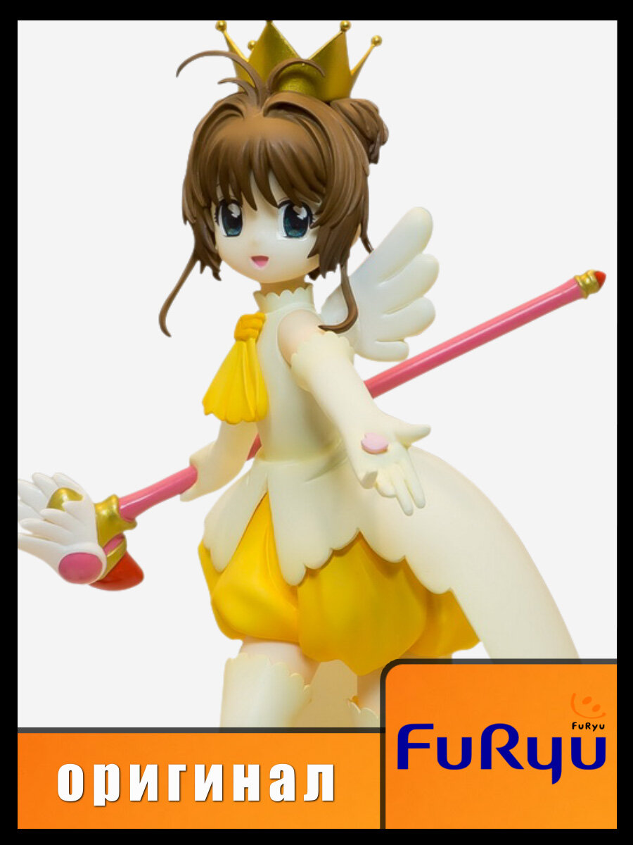 Оригинальная фигурка Kinomoto Sakura от FuRyu из аниме Cardcaptor Sakura / Сакура Киномото 17 см