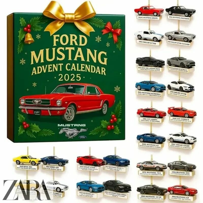 Рождественский календарь пожарной машины на 2025 год