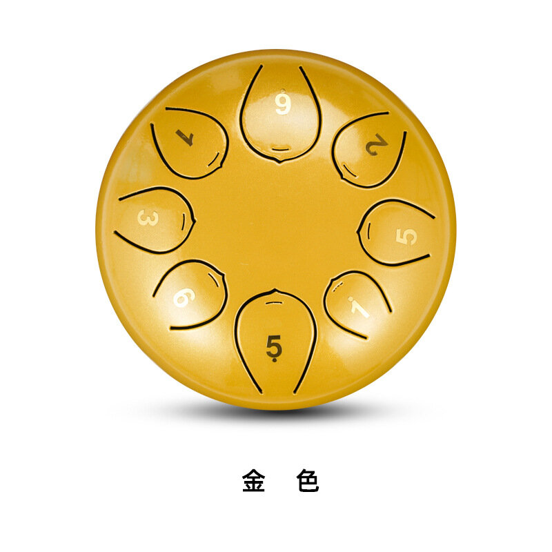 15-тонный D-клавишный эфирный барабан Wangyou, стальной язычковый барабан Wuyou, ударный инструмент, цветной пустой барабан с ручной пластиной