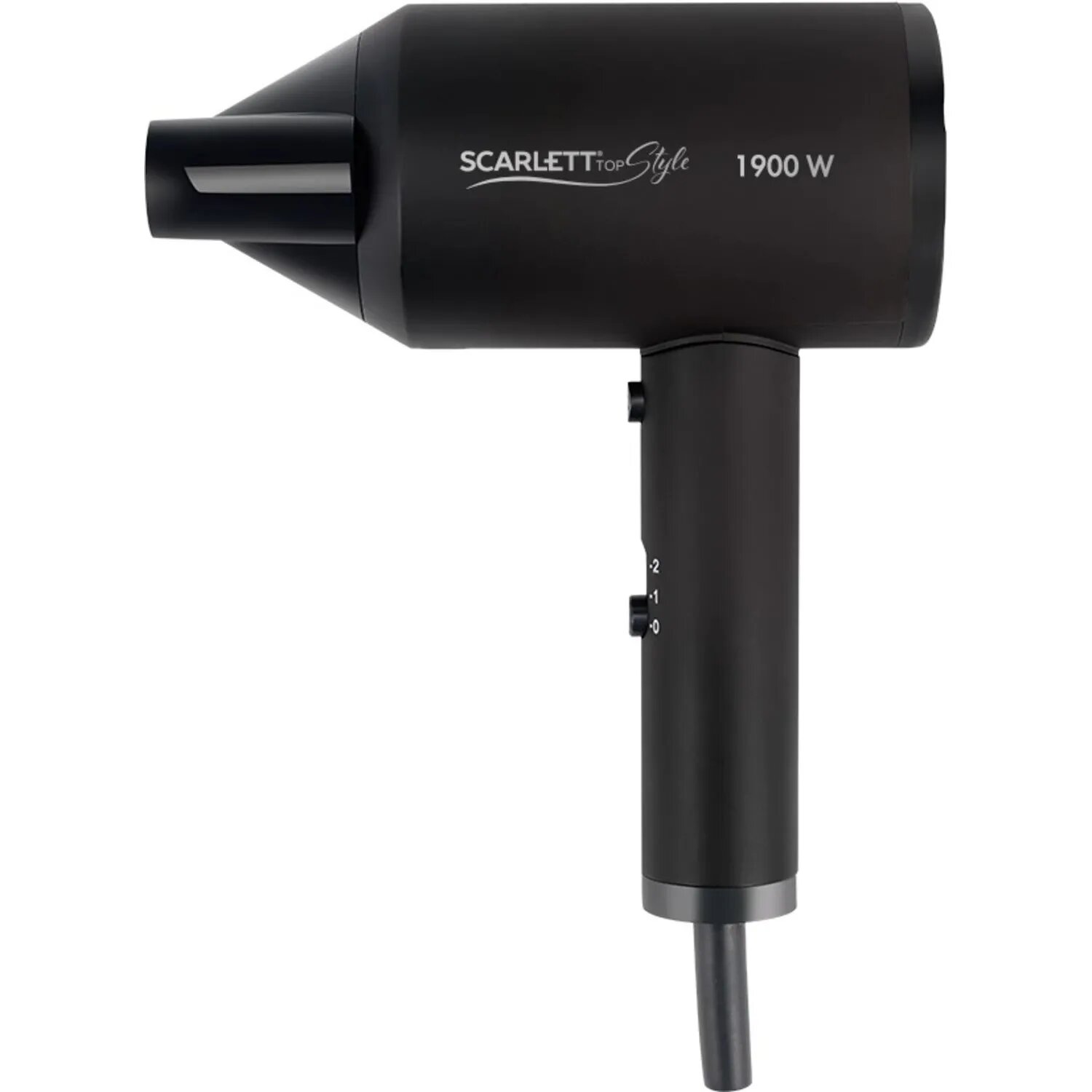 Фен SCARLETT SC-HD70I37, 1900Вт, черный