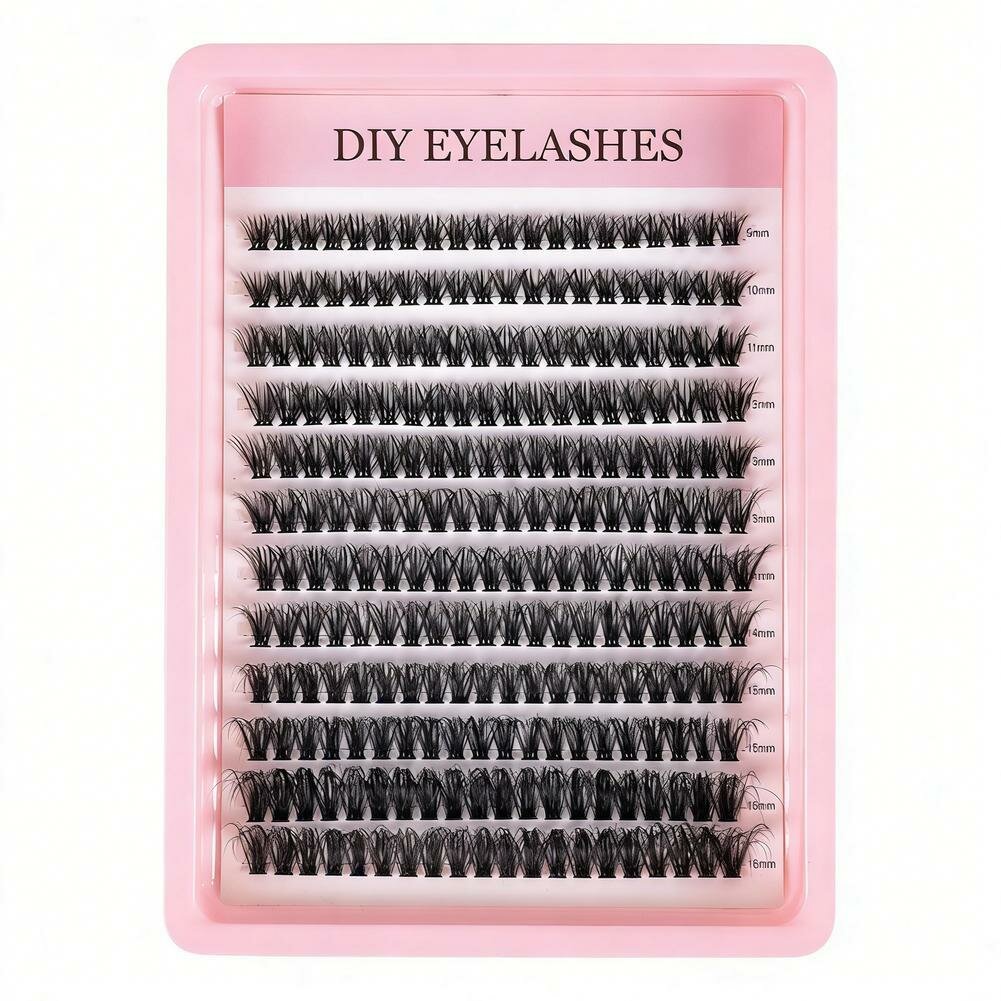 30D 80D Single Cluster False Eyelashes 3D Volumizing Lashes Wildly Fluffy Enlarges Eyes